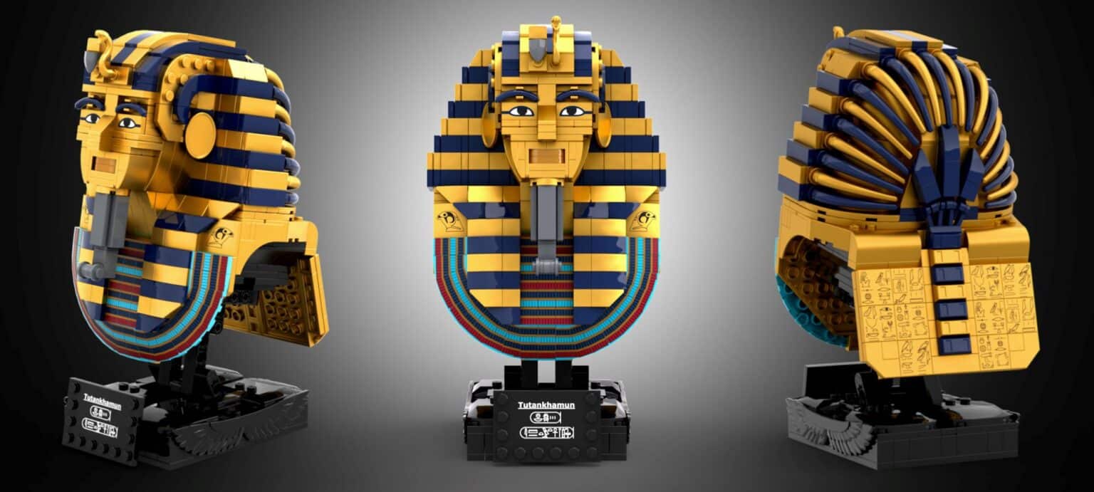 LEGO Ideas Tutankhamun bereikt 10K supporters - Bouwsteentjes.info