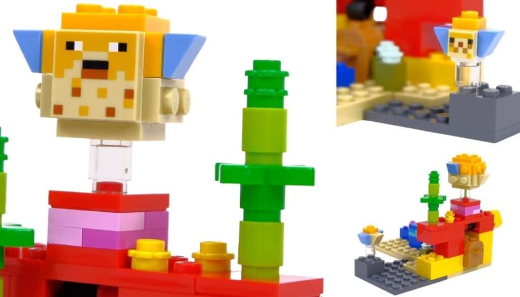 [Review] LEGO Minecraft 21164 The Coral Reef - Bouwsteentjes.info