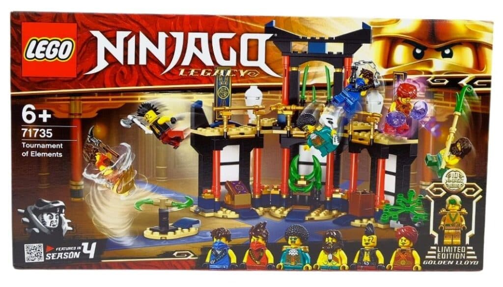 [Review] LEGO Ninjago 71735 Tournament of Elements - Bouwsteentjes.info
