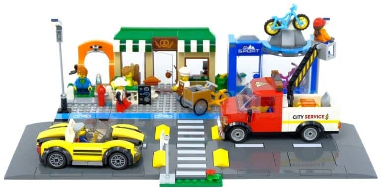 [Review] LEGO City 60306 Shopping Street - Bouwsteentjes.info