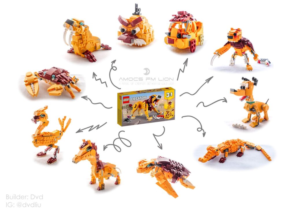 10 alternatieve LEGO Creator 31112 bouwwerken - Bouwsteentjes.info
