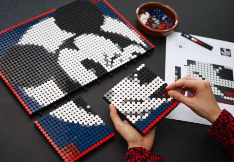 Gratis alternatieve bouwinstructies LEGO Art 31202 Mickey & Minnie ...