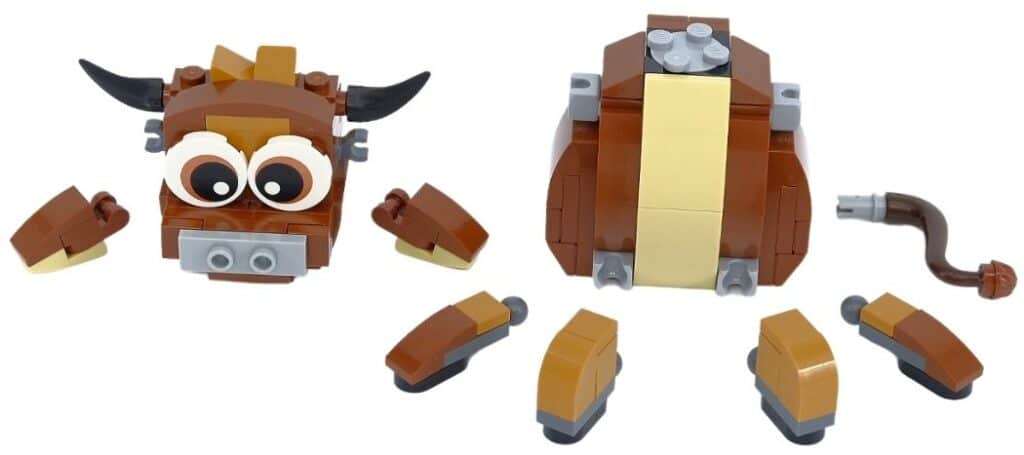 [Review] LEGO 40417 Year of the Ox - Bouwsteentjes.info