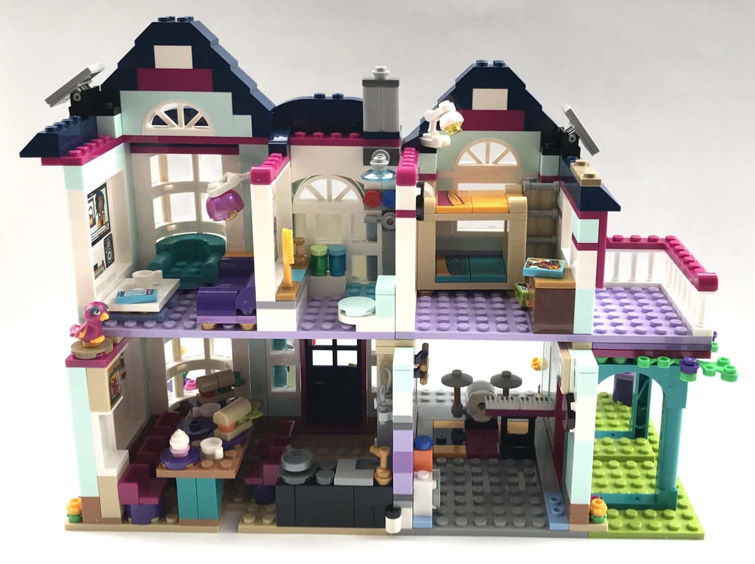 [Review] LEGO Friends 41449 Andrea's Family House - Bouwsteentjes.info