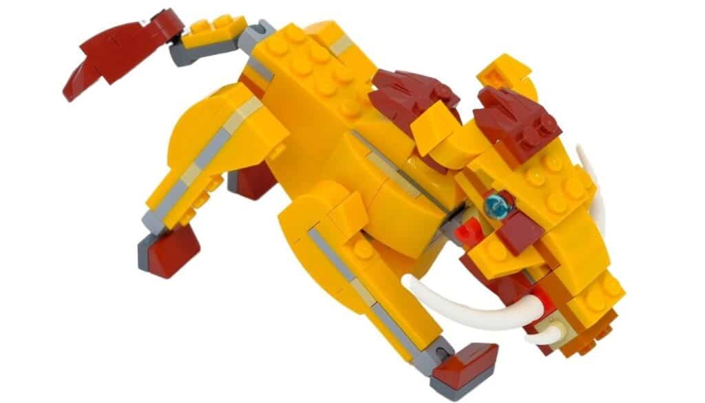 [Review] LEGO Creator 31112 Wild Lion - Bouwsteentjes.info