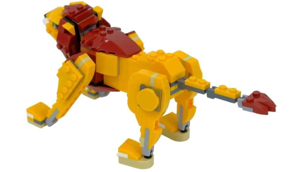 [Review] LEGO Creator 31112 Wild Lion - Bouwsteentjes.info