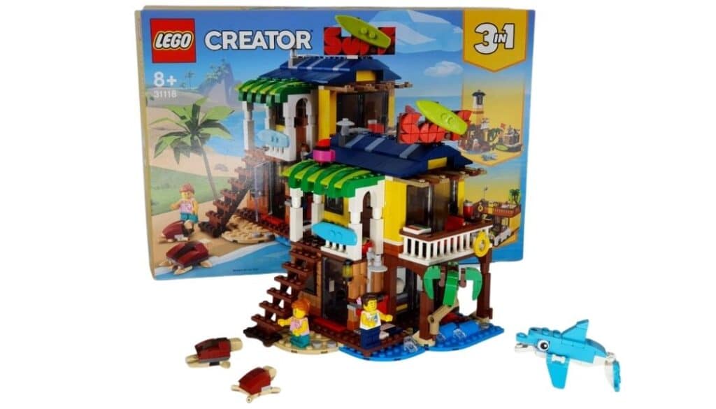 [Review] LEGO Creator 31118 Surfer Beach House - Bouwsteentjes.info
