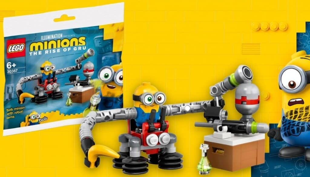 Gratis LEGO 30387 Bob Minion With Robot Arms - Bouwsteentjes.info
