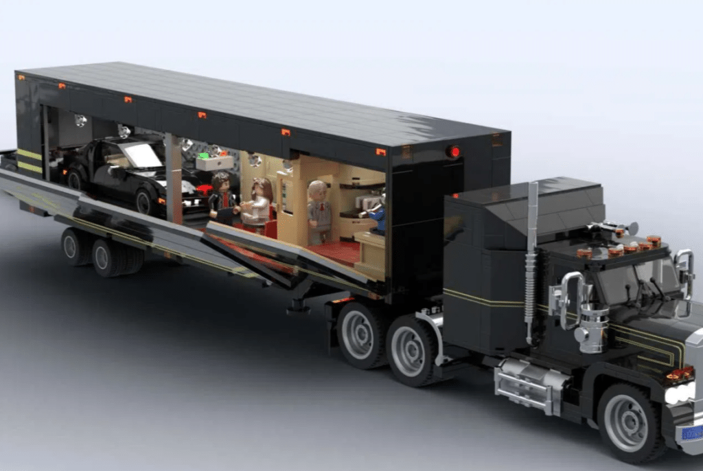 LEGO Ideas Knight Rider: KITT and the Flag mobile command unit bereikt ...