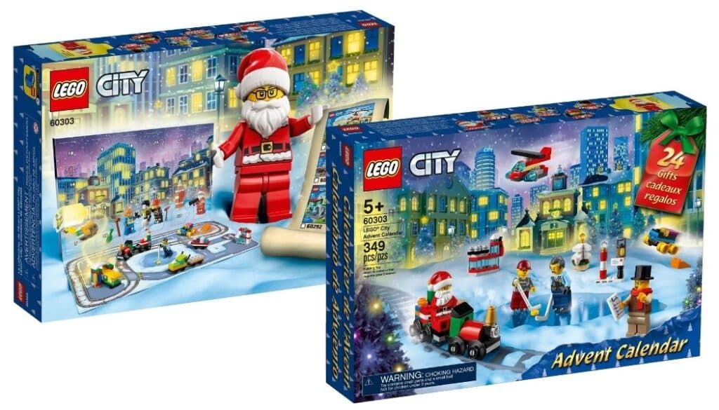 LEGO City 60303 Advent Calendar 2021 (spoilers) - Bouwsteentjes.info