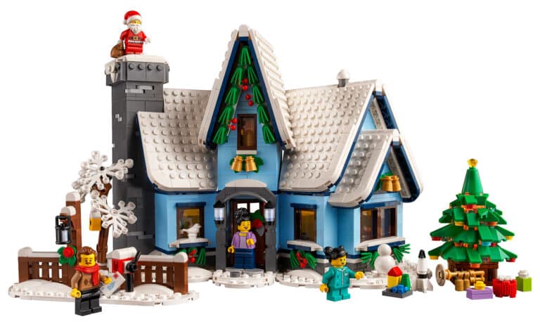 LEGO 10293 Santa's Visit + Designer Video - Bouwsteentjes.info