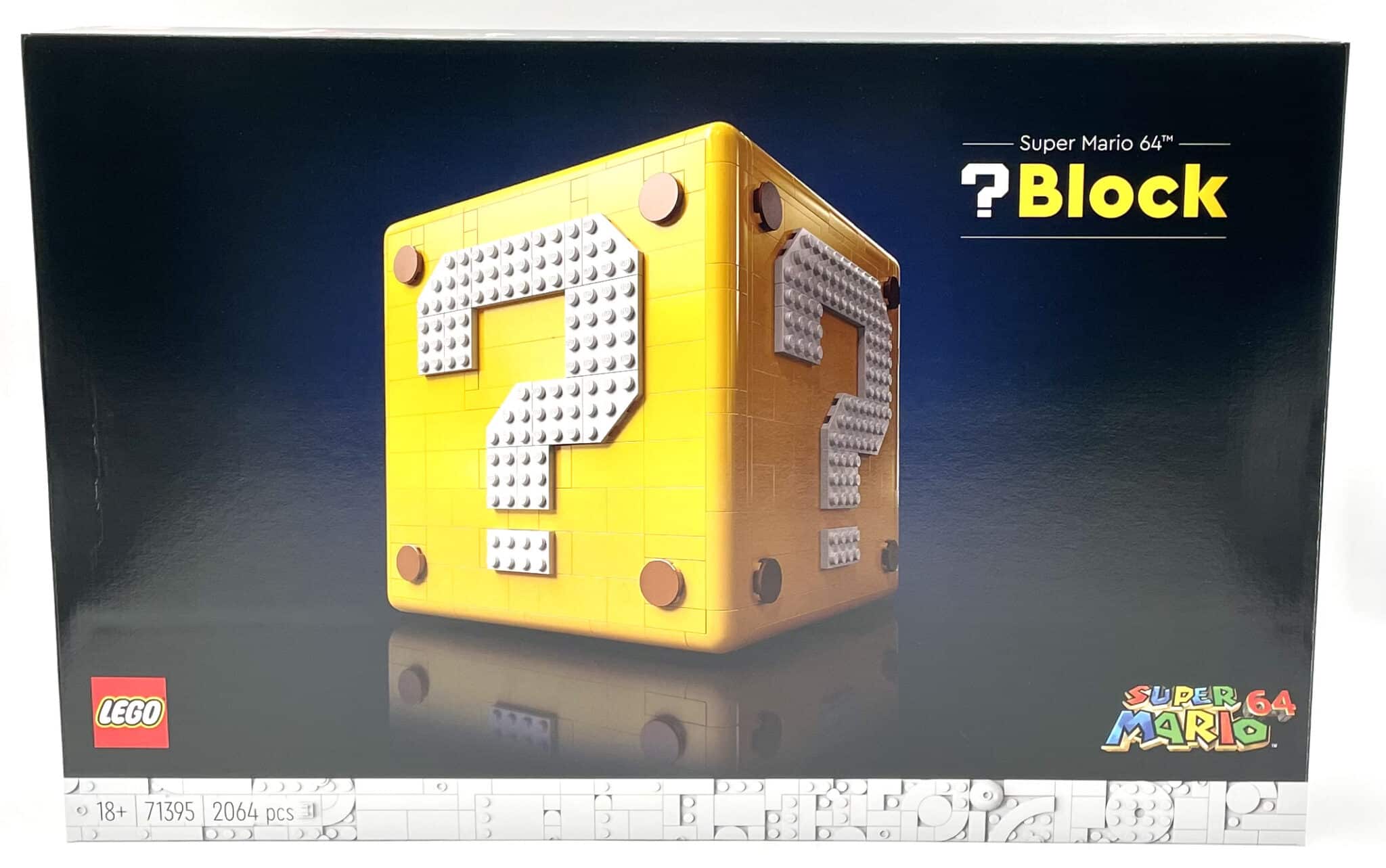 [Review] LEGO Super Mario 64 Question Mark Block - Bouwsteentjes.info