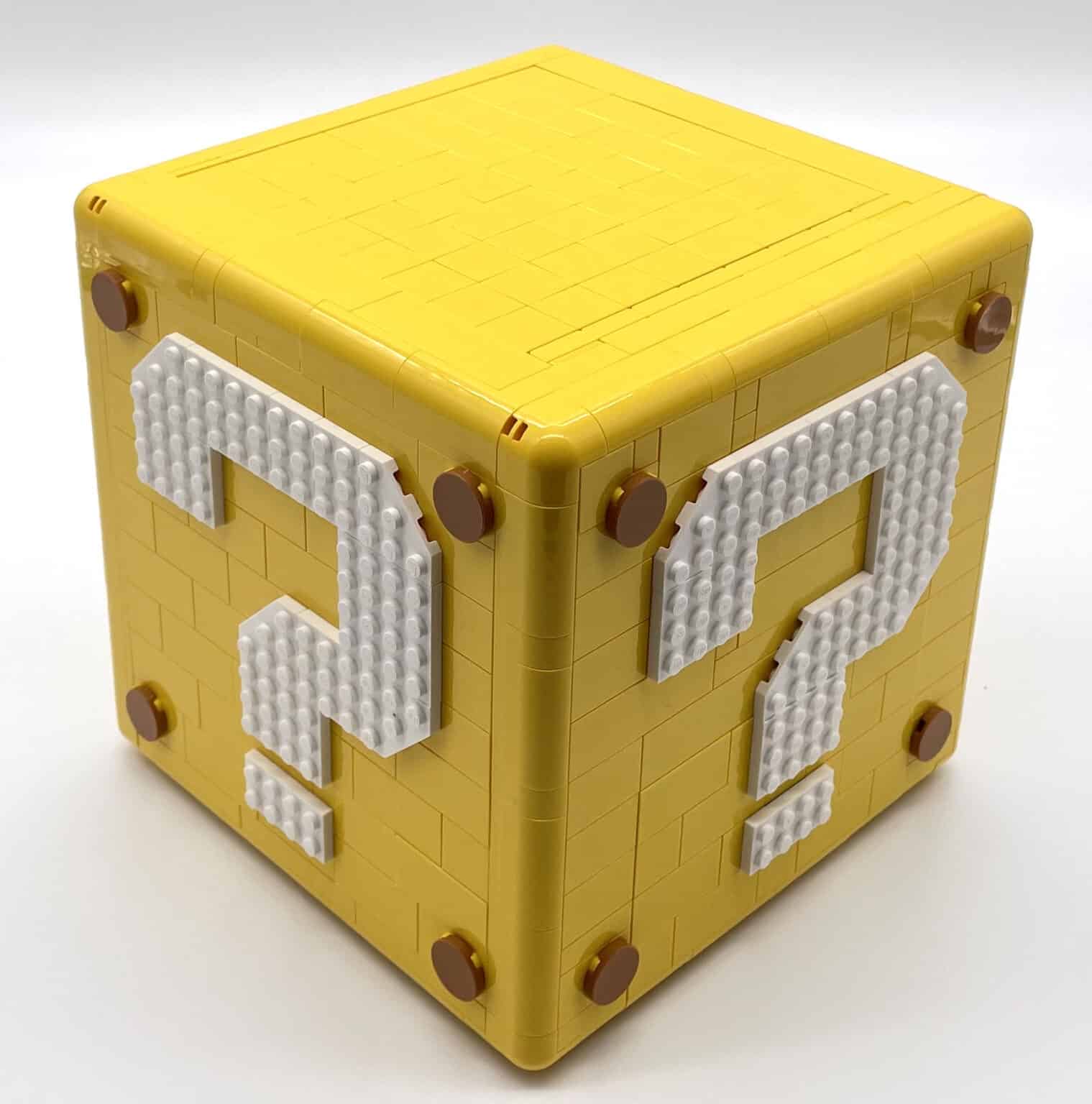 [Review] LEGO Super Mario 64 Question Mark Block - Bouwsteentjes.info