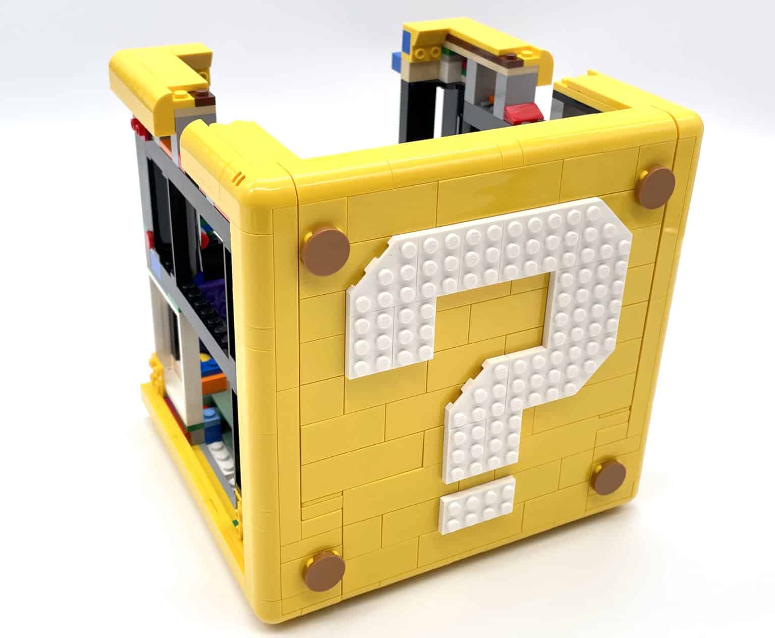 [Review] LEGO Super Mario 64 Question Mark Block - Bouwsteentjes.info
