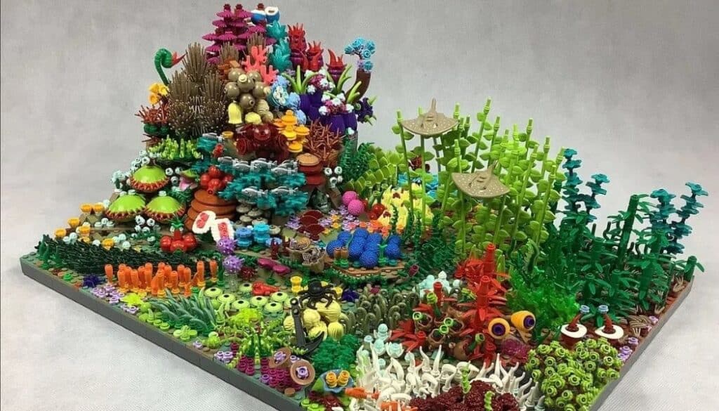 LEGO Ideas Great Coral Reef bereikt 10K supporters - Bouwsteentjes.info