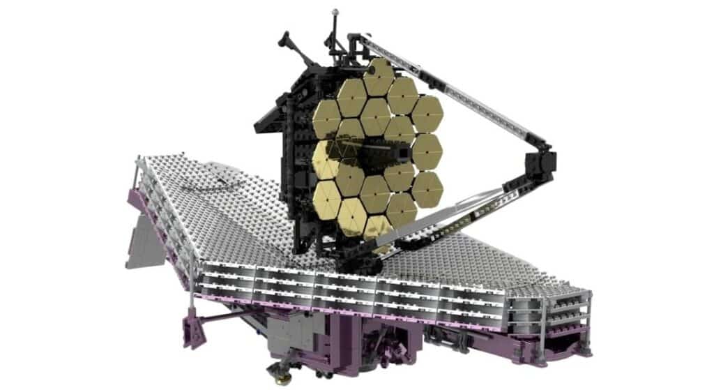 LEGO Ideas James Webb Space Telescope bereikt 10K supporters