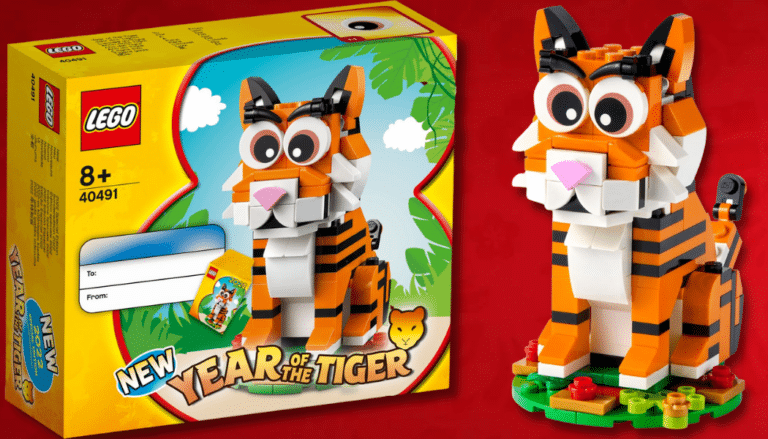 Gratis LEGO 40491 Year of the Tiger nu beschikbaar - Bouwsteentjes.info