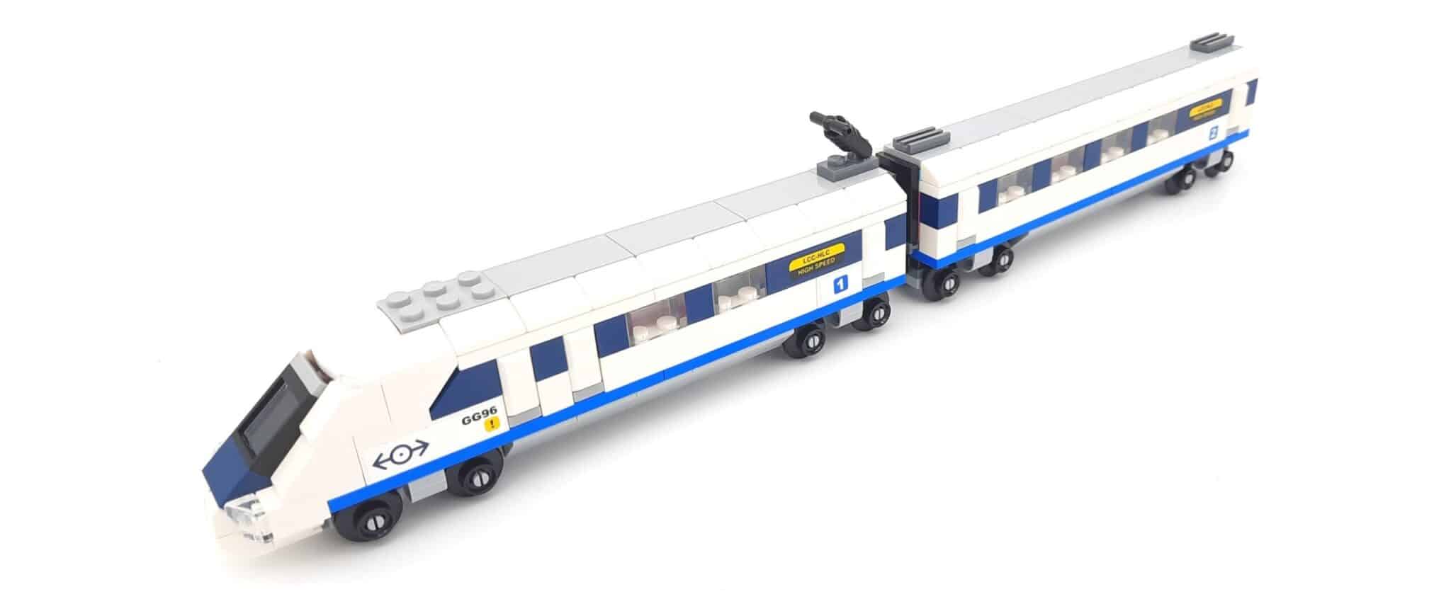 [Review] LEGO 40518 High-Speed Train - Bouwsteentjes.info
