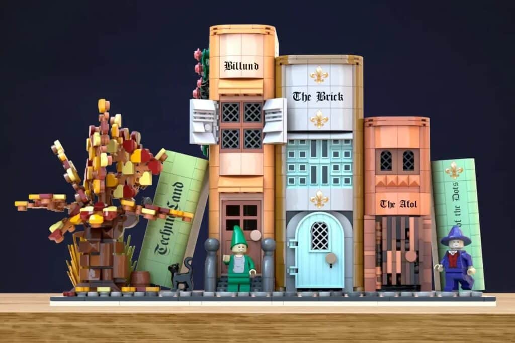 LEGO Ideas Magic Bookends bereikt 10K supporters - Bouwsteentjes.info
