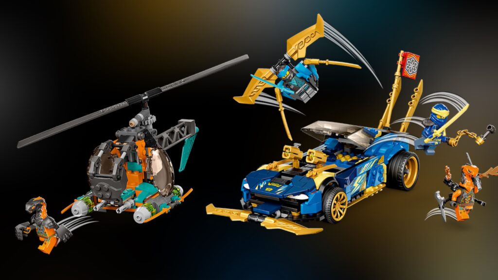 LEGO Ninjago 71776 Jay and Nya's Race Car EVO - Bouwsteentjes.info