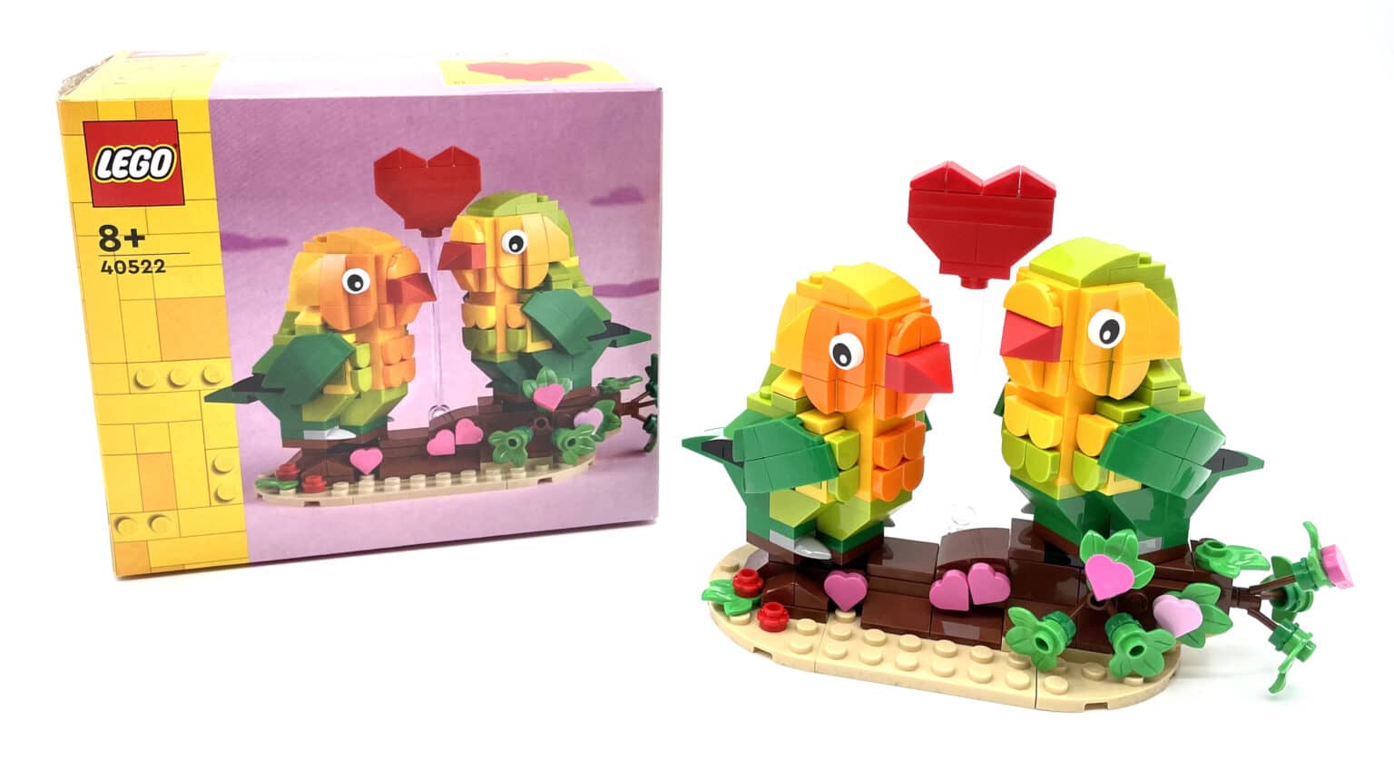 [Review] LEGO 40522 Valentine Lovebirds - Bouwsteentjes.info