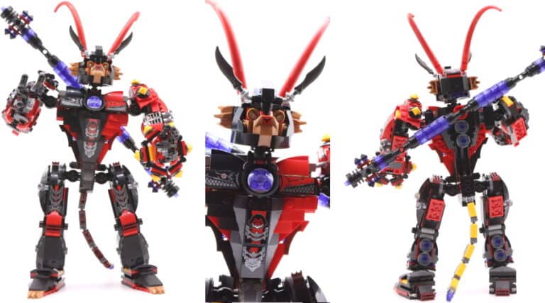 [Review] LEGO Monkie Kid 80033 Evil Macaque's Mech - Bouwsteentjes.info