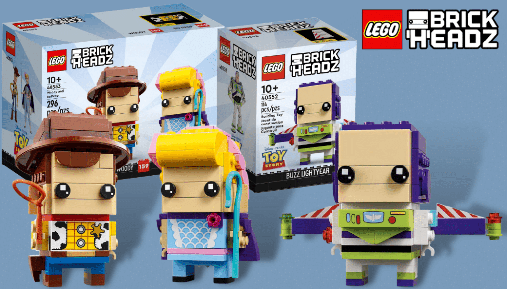 LEGO Toy Story BrickHeadz onthuld - Bouwsteentjes.info