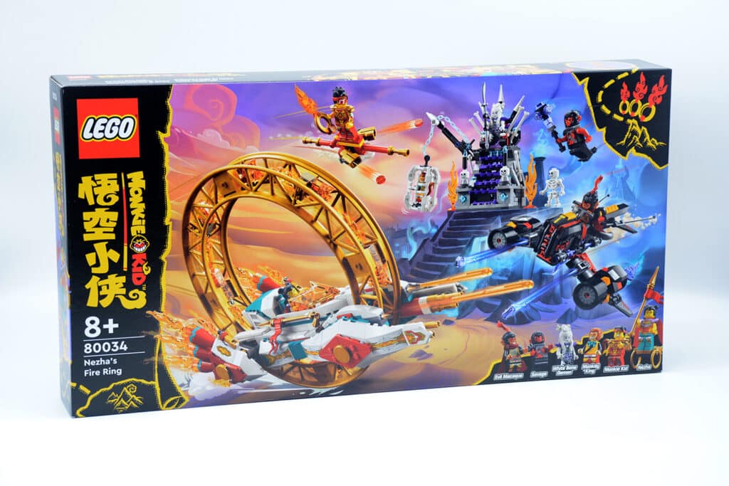 [Review] LEGO Monkie Kid 80034 Nezha's Fire Ring - Bouwsteentjes.info
