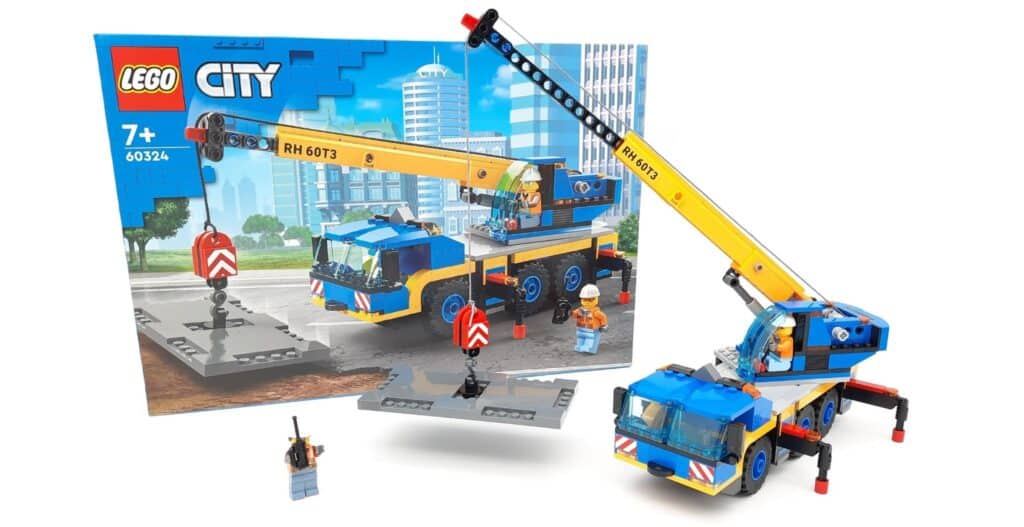 [Review] LEGO City 60324 Mobile Crane - Bouwsteentjes.info