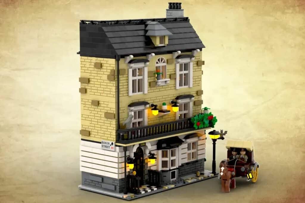 LEGO Ideas Sherlock Holmes - 221B Baker Street bereikt 10K supporters ...