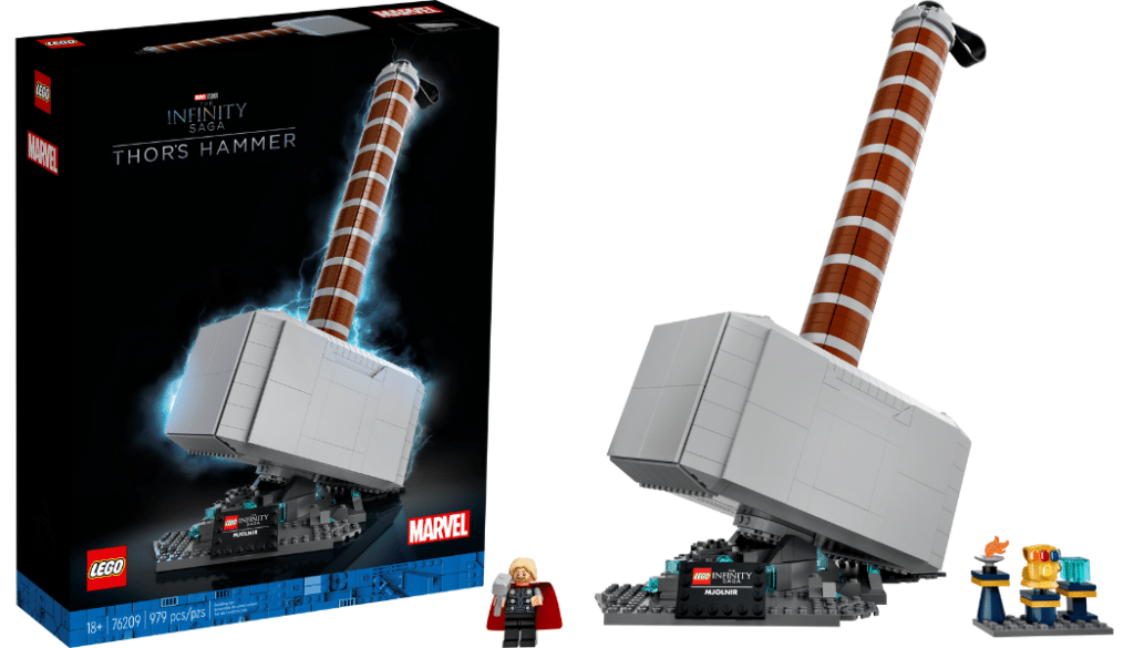 LEGO Marvel 76209 Thor’s Hammer Mjölnir vanaf maart te koop ...