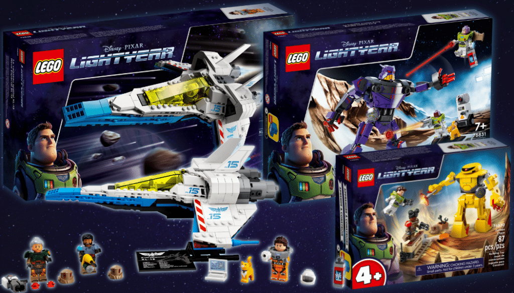LEGO Lightyear sets 2022 onthuld - Bouwsteentjes.info