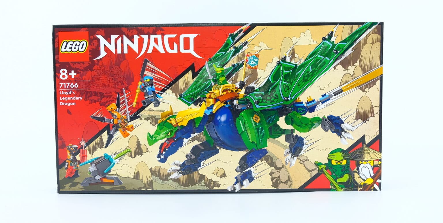 [Review] LEGO Ninjago Lloyd's Legendary Dragon - Bouwsteentjes.info
