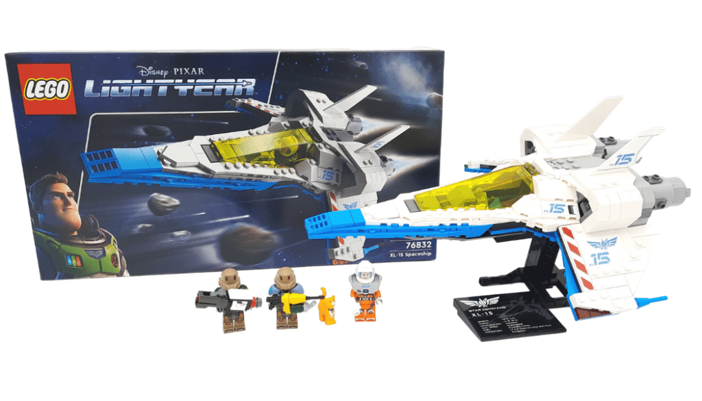 [Review] LEGO Lightyear 76832 XL-15 Spaceship - Bouwsteentjes.info