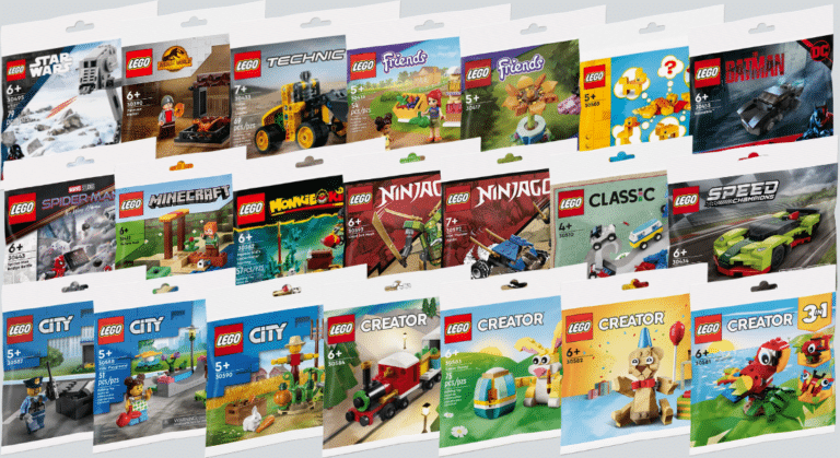 Overzicht van LEGO Polybags 2022 - Bouwsteentjes.info