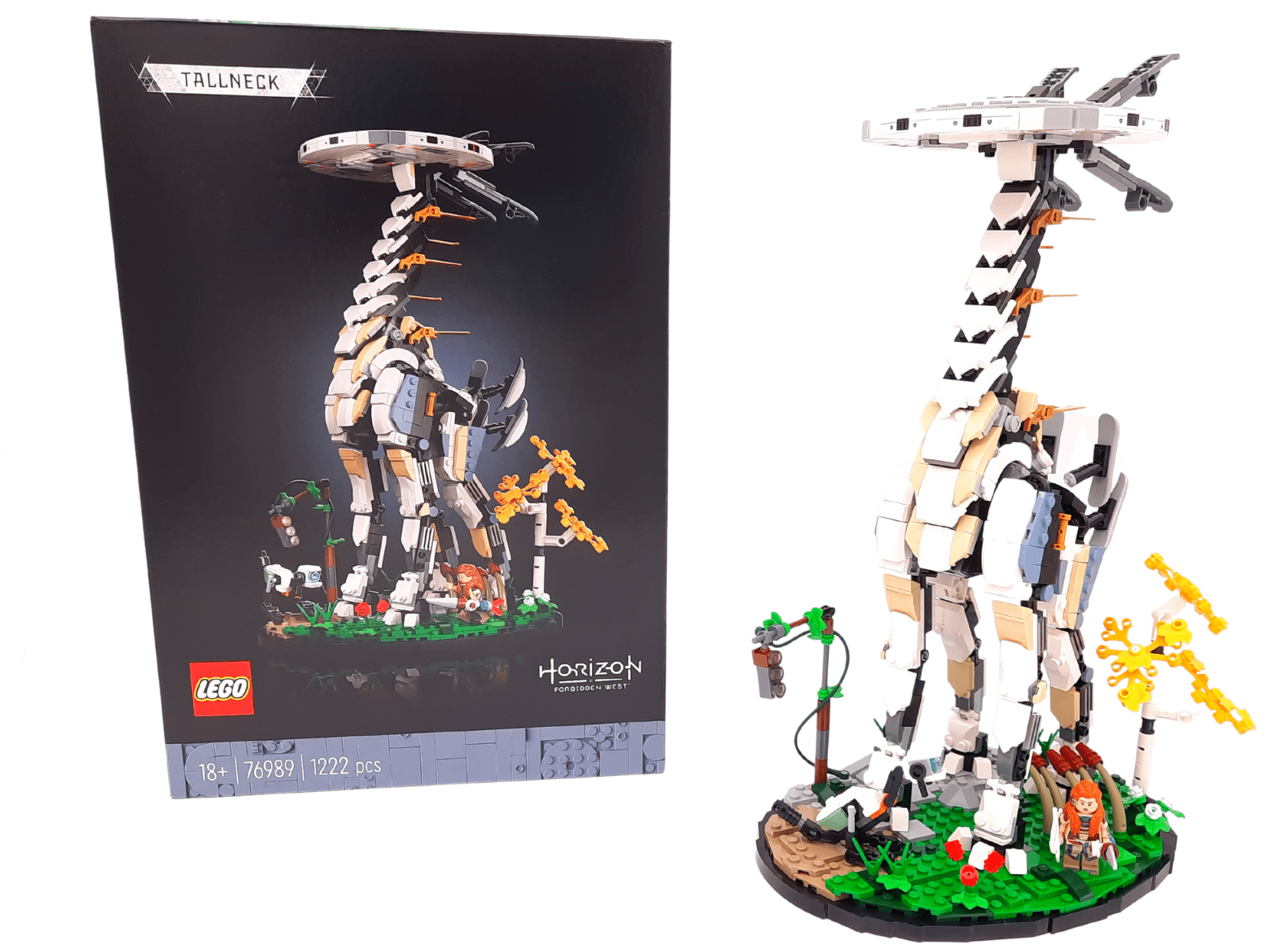 [Review] LEGO 76989 Horizon Forbidden West: Tallneck - Bouwsteentjes.info