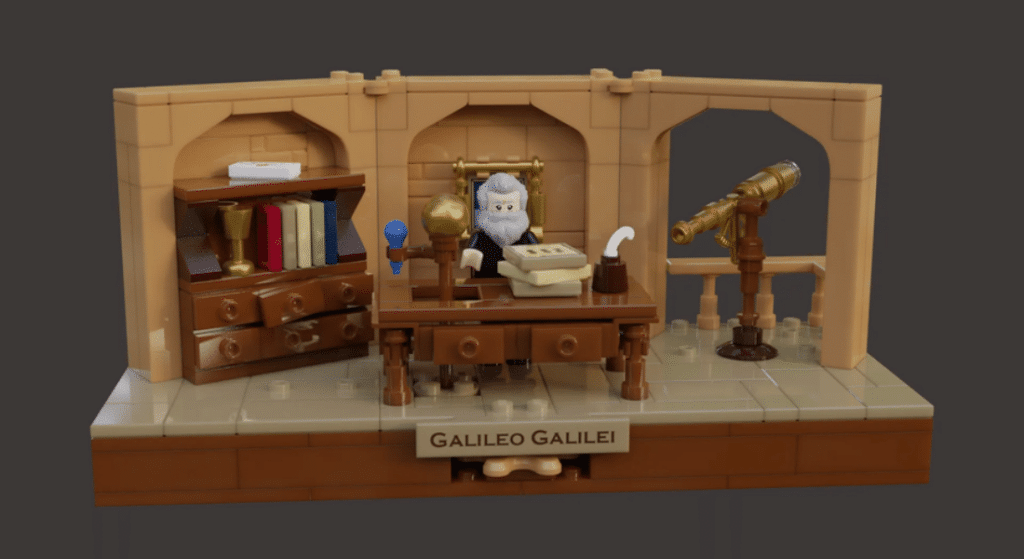 LEGO Ideas Galileo Galilei wordt nieuwe Gift With Purchase