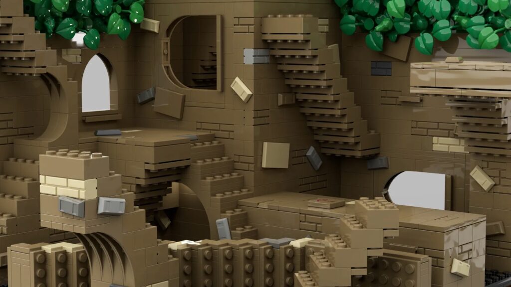 LEGO Ideas Jim Henson’s Labyrinth: Escher Room bereikt 10K supporters