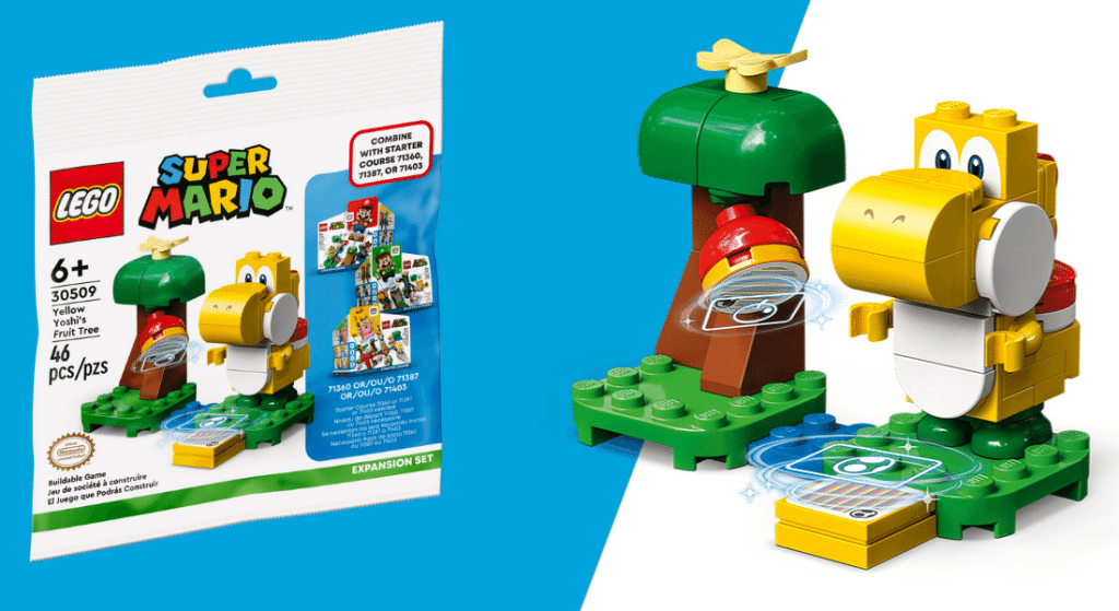 Gratis LEGO 30509 Yellow Yoshi's Fruit Tree bij LEGO