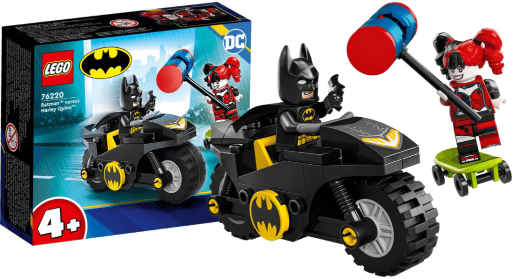 LEGO DC 76220 Batman versus Harley Quinn vanaf september verkrijgbaar