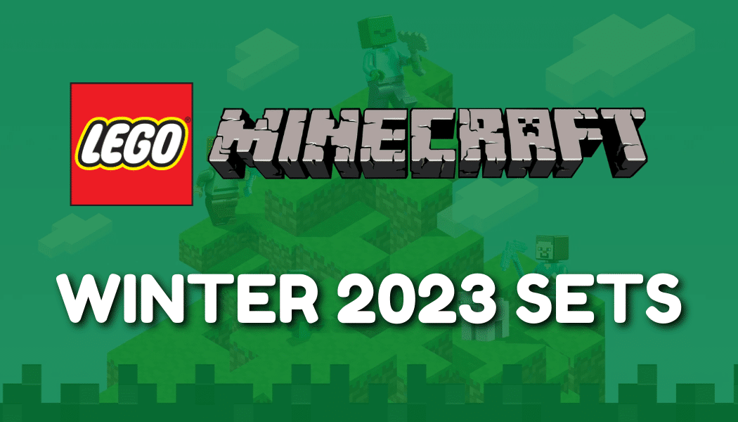 LEGO Minecraft winter 2023 sets