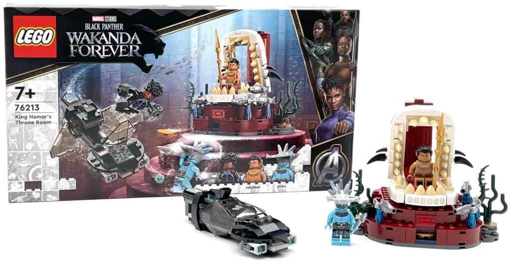 LEGO Marvel 76213 King Namor's Throne Room review