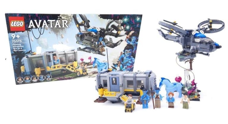[Review] LEGO Avatar 75573 Floating Mountains Site 26 & RDA Samson ...