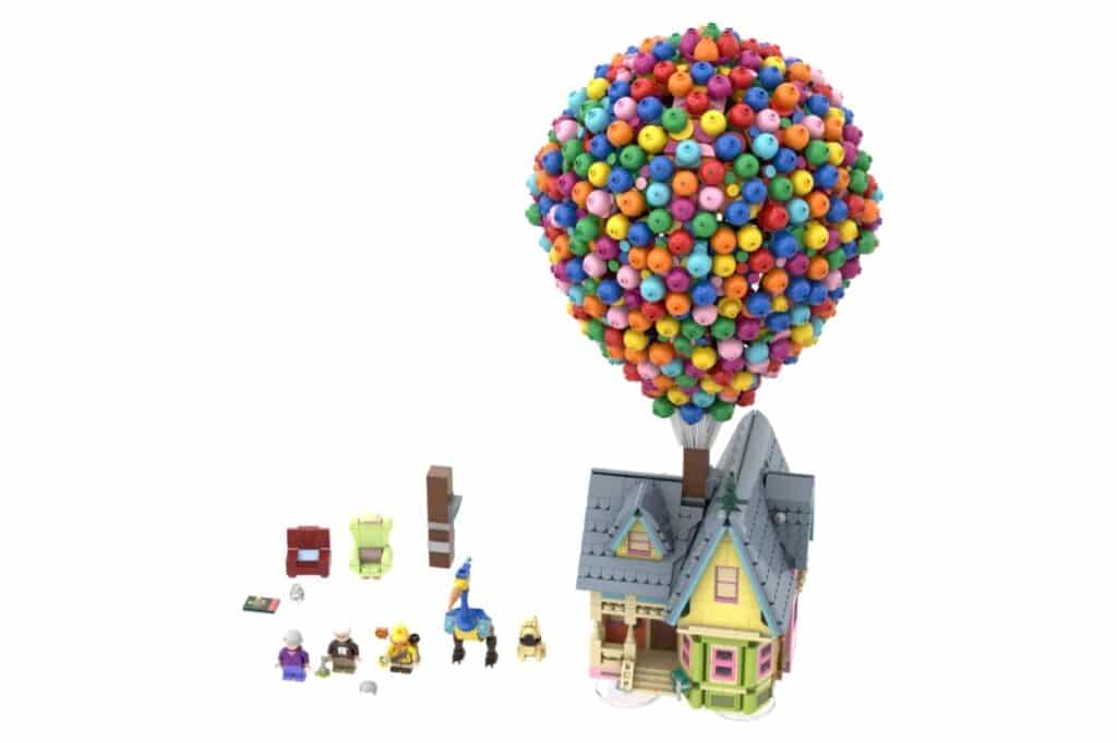 LEGO Ideas Pixar's Up House With Balloons bereikt 10K supporters