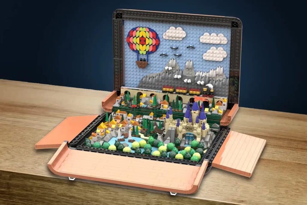 LEGO Ideas The Travel Suitcase bereikt 10K supporters