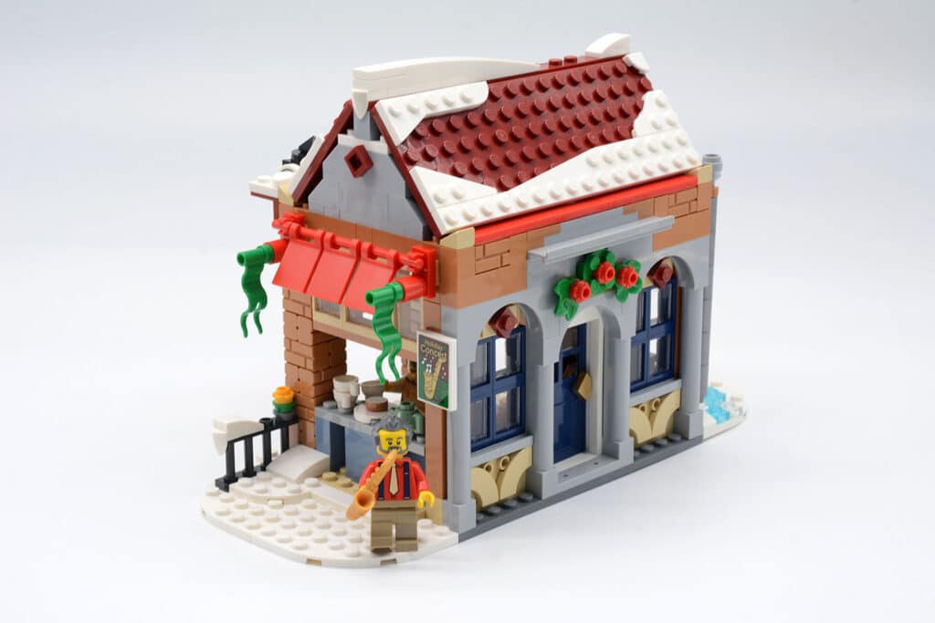 [RYS] LEGO Holiday Tram Station - Werk aan het spoor (gratis instructies)