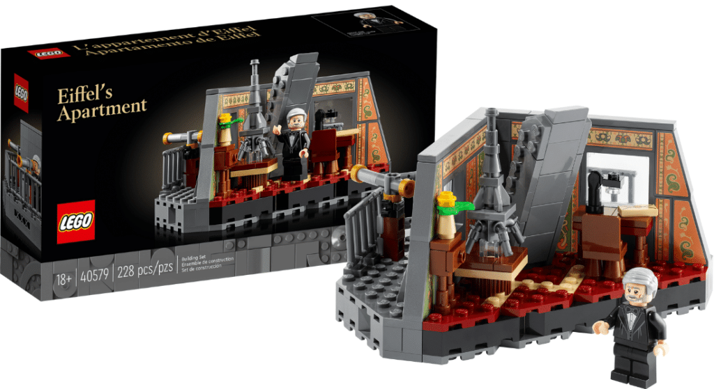 Gratis LEGO 40579 Eiffel's Apartment - promotie beschikbaar tot einde ...