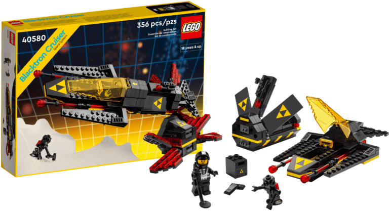 Gratis LEGO 40580 Blacktron Cruiser - verlopen!