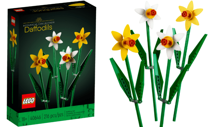 LEGO 40646 Daffodils - verkrijgbaar vanaf januari