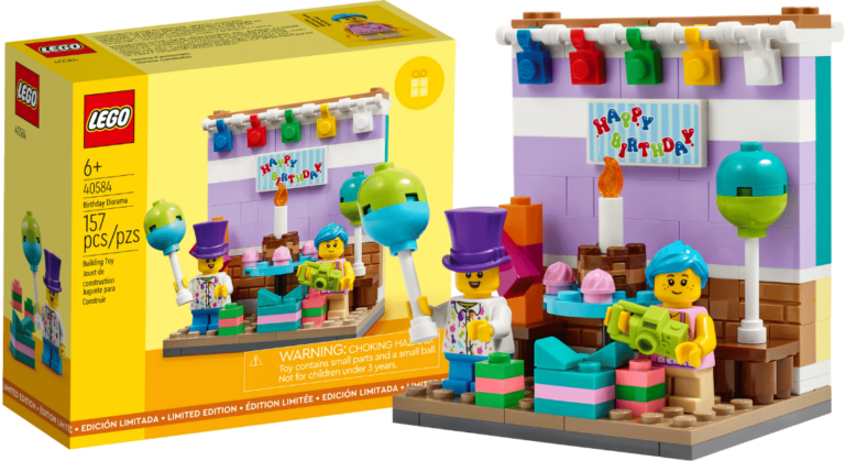 LEGO 40584 Birthday Dioroma - verkrijgbaar als Insiders-beloning